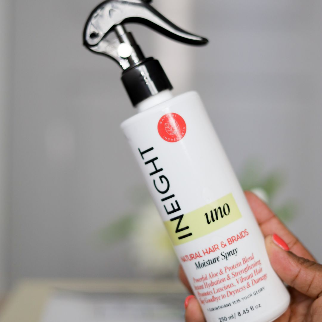 Uno Natural hair and braids spray – Nakad Skin